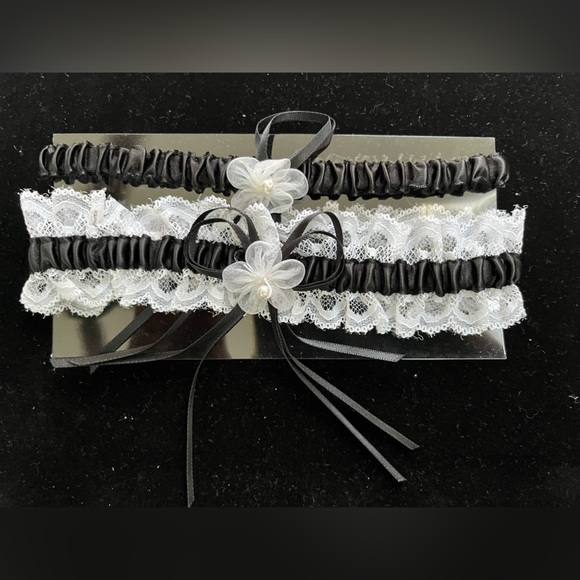 Accessories | Bridal Garter Set Black | Poshmark